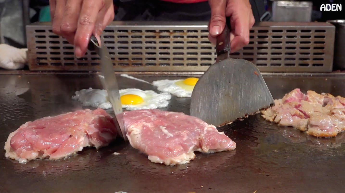 Taiwan Street Food: Chicken Teppanyaki - ASMR Tingles