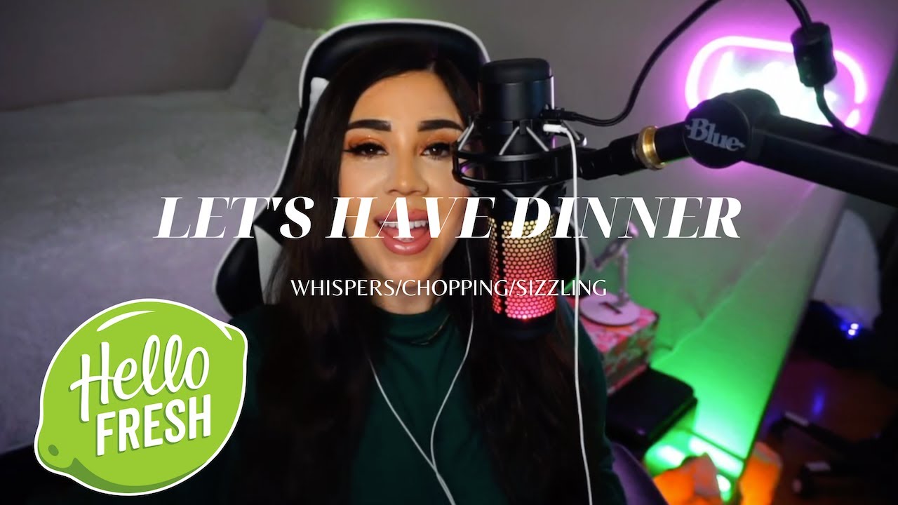 [ASMR] | Girlfriend cooks you a HELLO FRESH meal! - ASMR Tingles