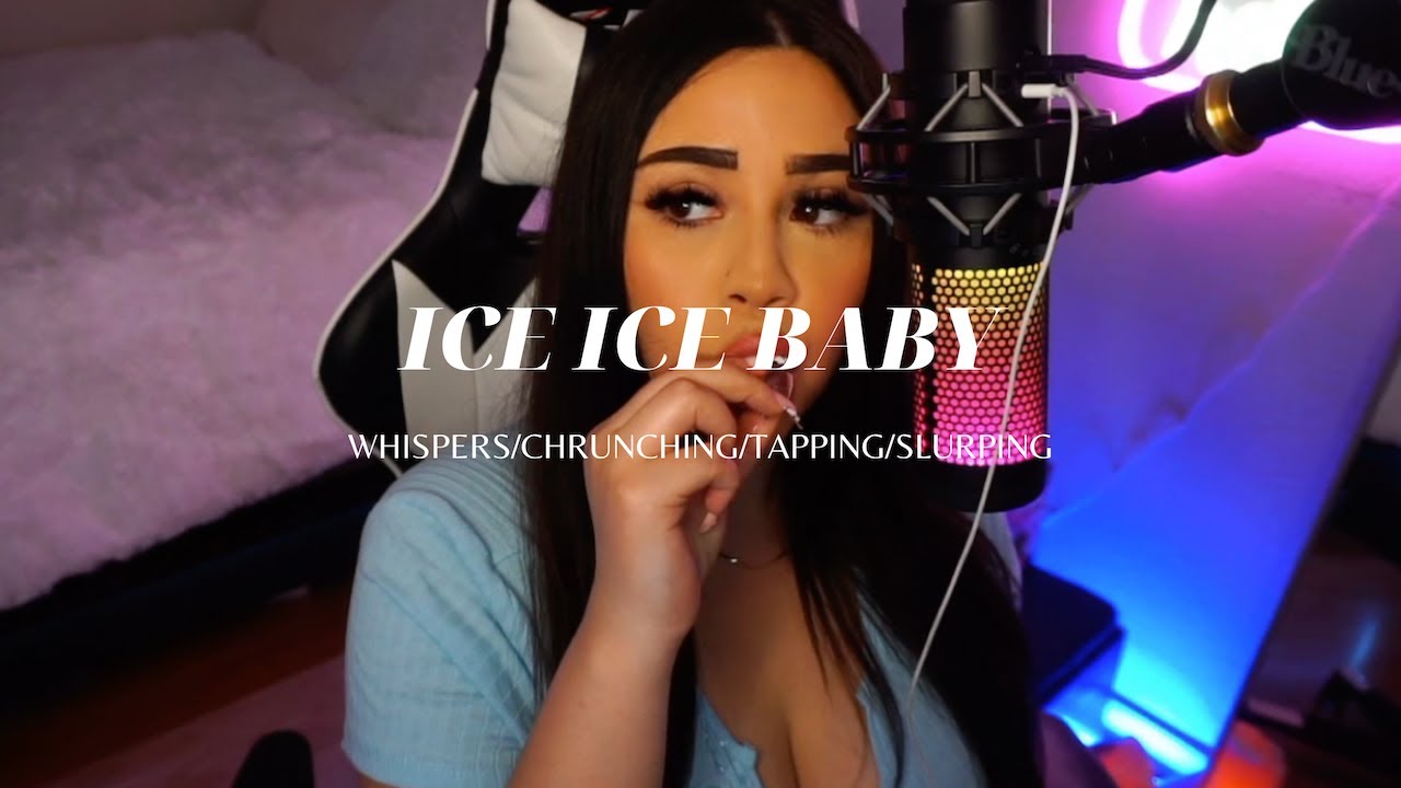 [ASMR] | Ice eating asmr and Mouth Sounds! - ASMR Tingles